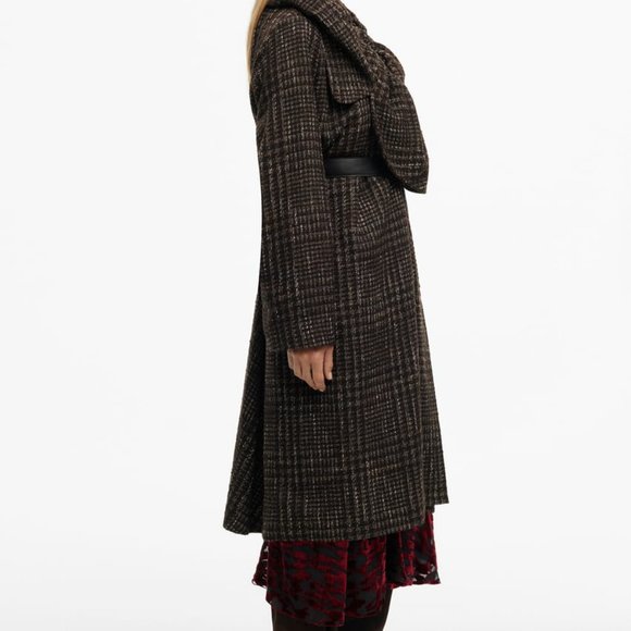 Zara | Jackets & Coats | New Zara Balloon Collar Coat Limited Edition ...